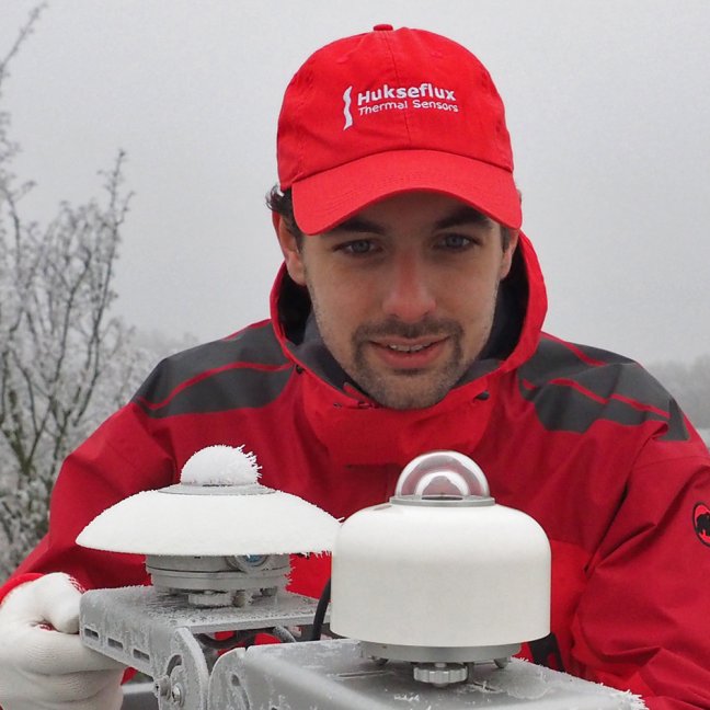 SR300-D1 industrial Class A pyranometer with heating